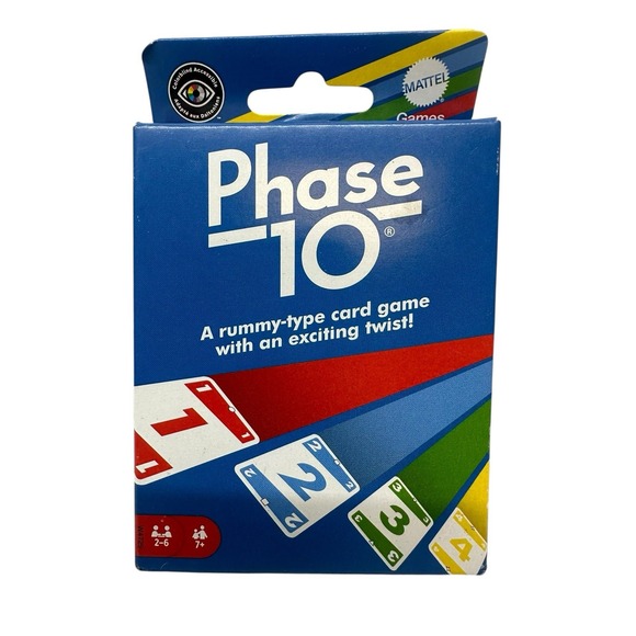 Mattel | Games | Mattel Phase Card Game New Summer Family Game | Poshmark
